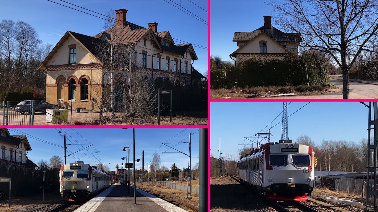 Hallstahammar station - YouTube