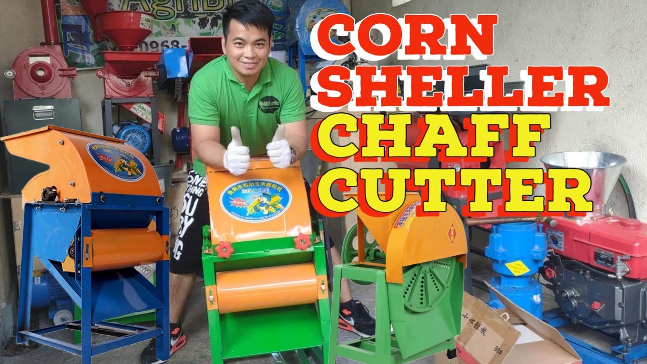 CHAFF CUTTER, SHREDDER MACHINE, CORN SHELLER AND GRAIN GRINDER Are ...