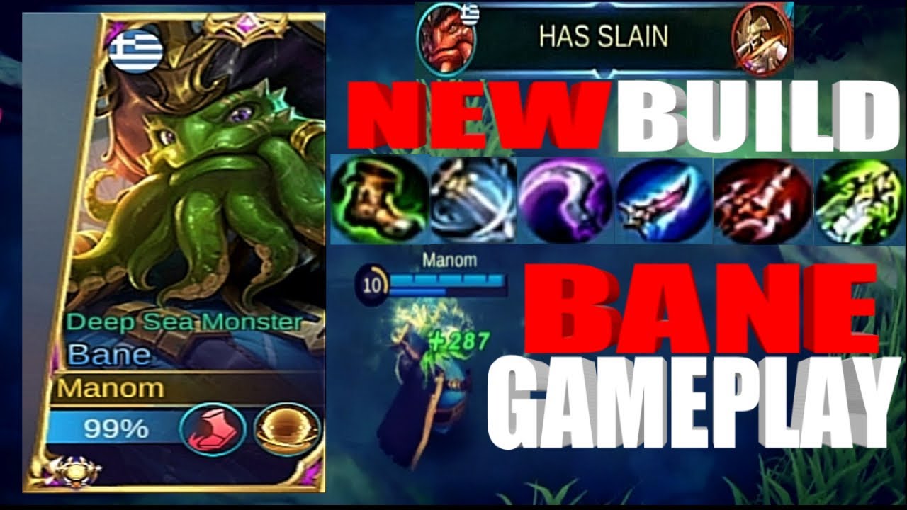 Bane Best META Build 2022 | Bane Strong Push On Lanes | Mobile Legends ...