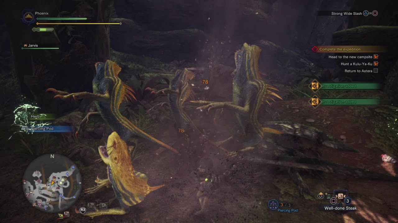 Monster Hunter: World - Jagras Pack Surprises Wrong Hunter - YouTube