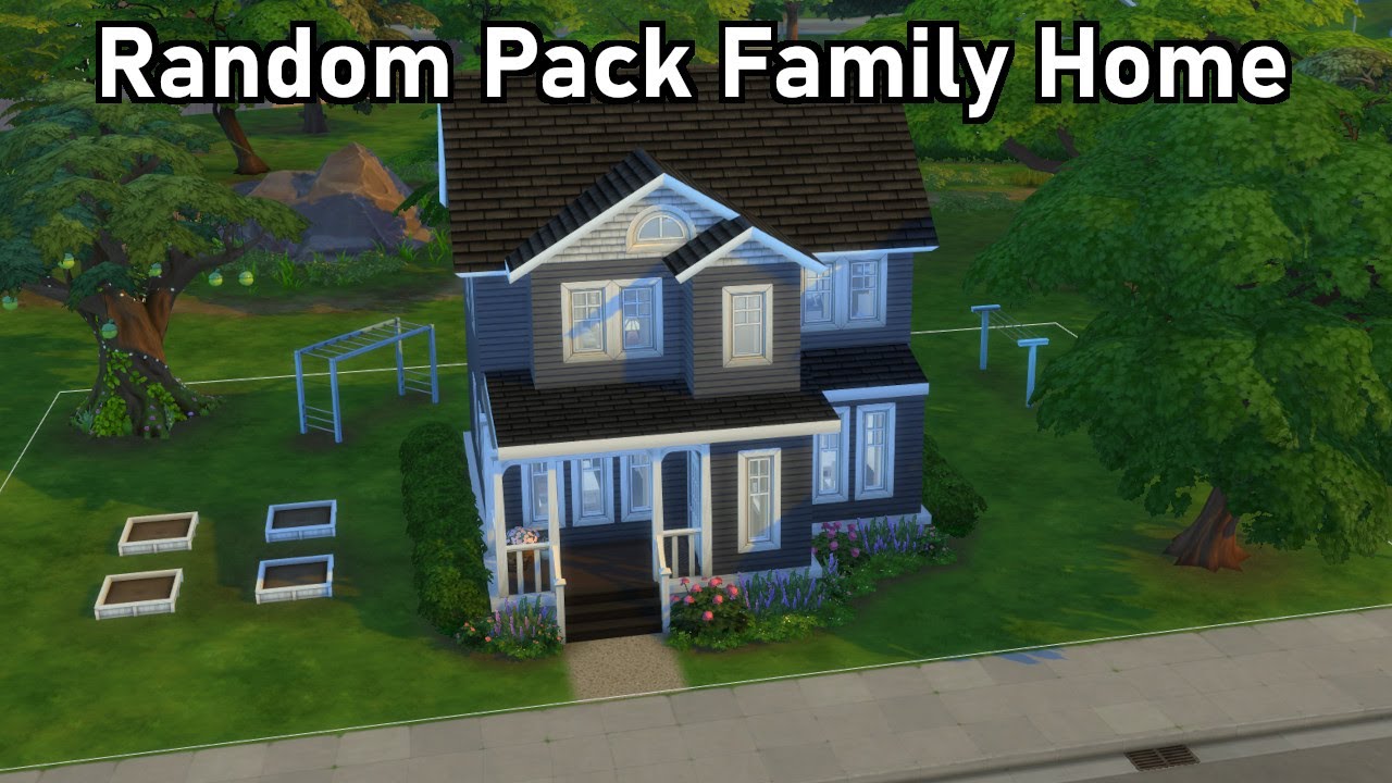 I made a 6 sim home using randomly generated packs - YouTube