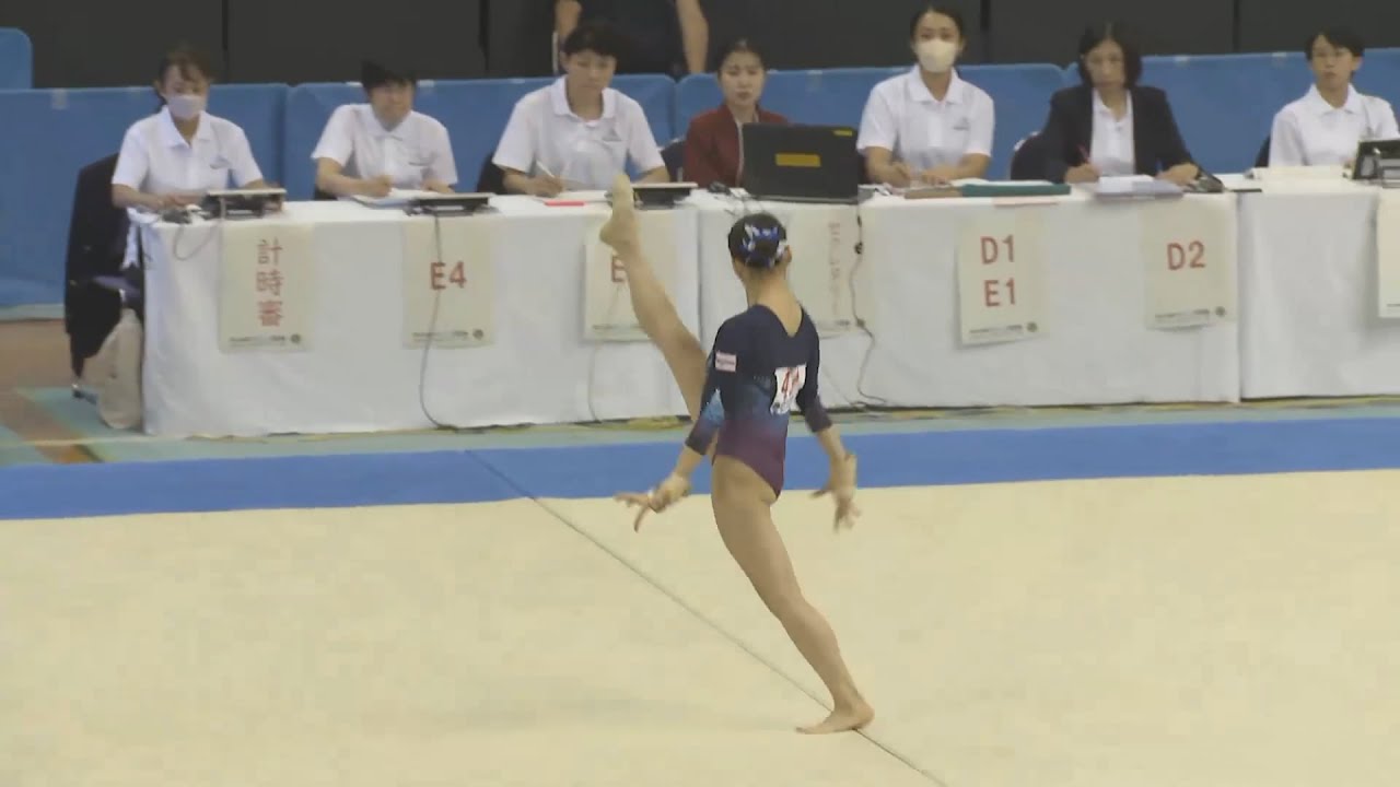 2023 KAWAHARA Saki 河原早紀 Synchronized Floor Music - YouTube
