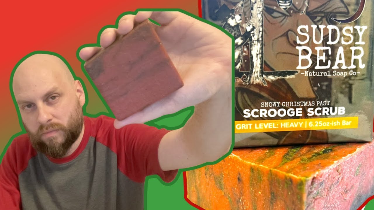 Sudsy Bear SCROOGE SCRUB Review & ANNOUNCEMENT! - YouTube