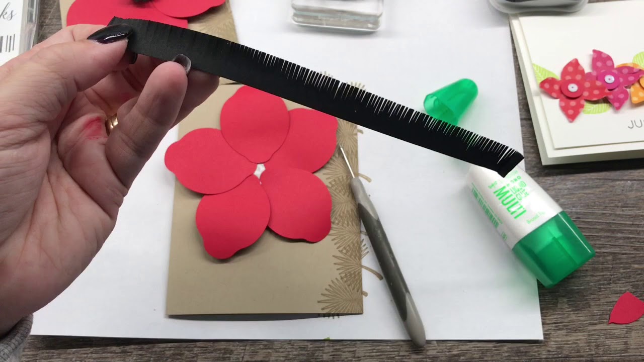 How to create 2 fabulous cards with punches! - YouTube