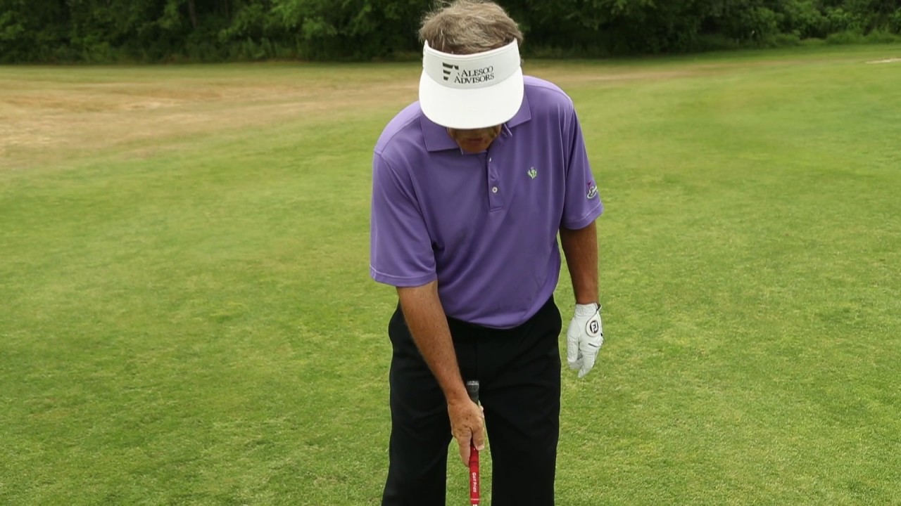 ProTips: How to Use Aiming Sticks on the Course - YouTube