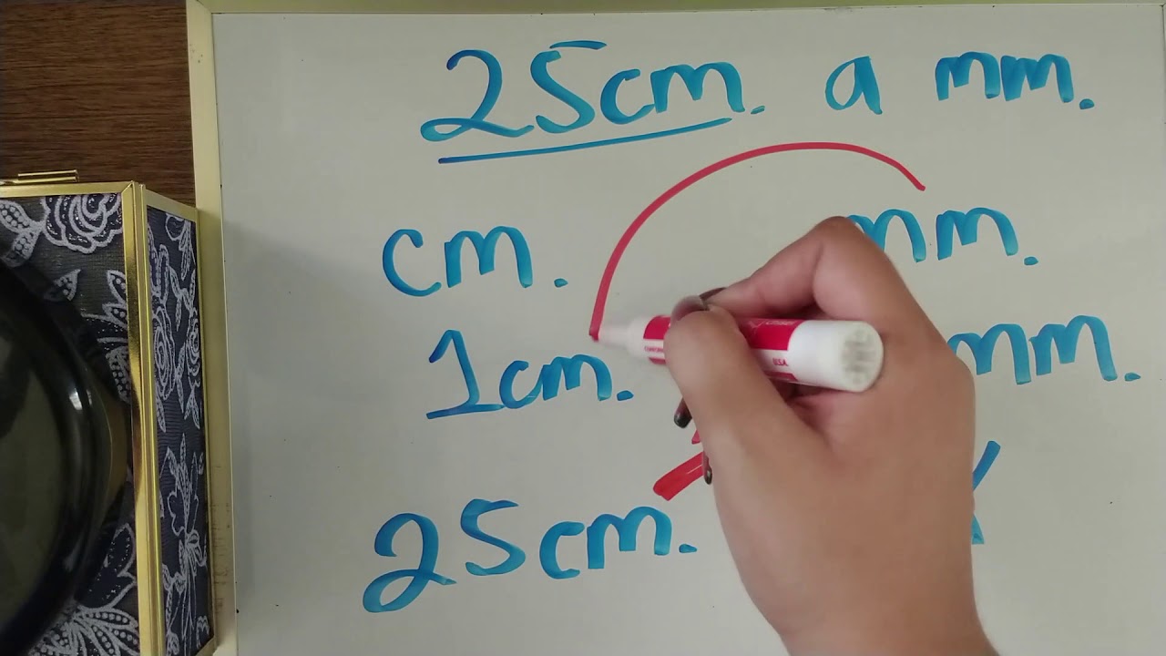 Conversiones con regla de 3 - YouTube