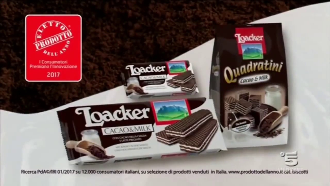 Loacker spot 2017 - YouTube