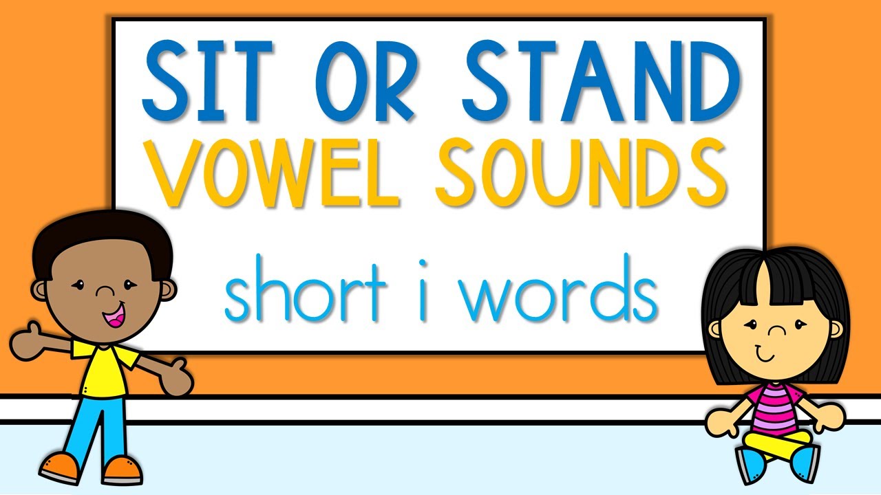 Sit or Stand Short I Words - Brain Break & Movement Video - YouTube