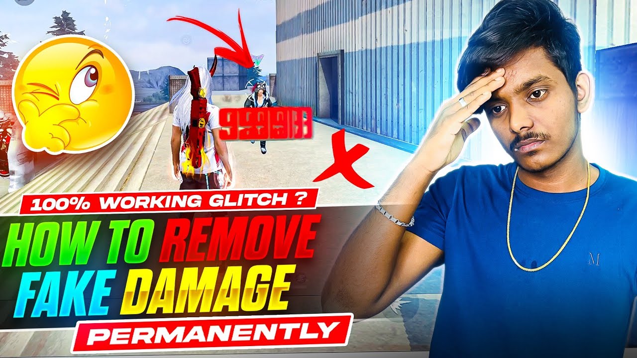 100% WORKING GLITCH😱HOW TO FIX FAKE DAMAGE ISSUE PERMANENT😍🔥 ...