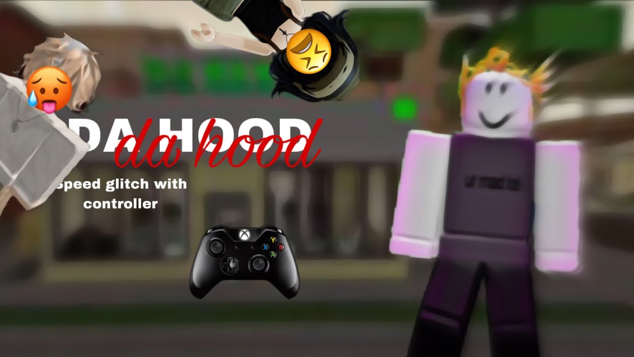 modded da hood ( speed glitch ) MOBLIE CONTROLLER PLAYER - YouTube