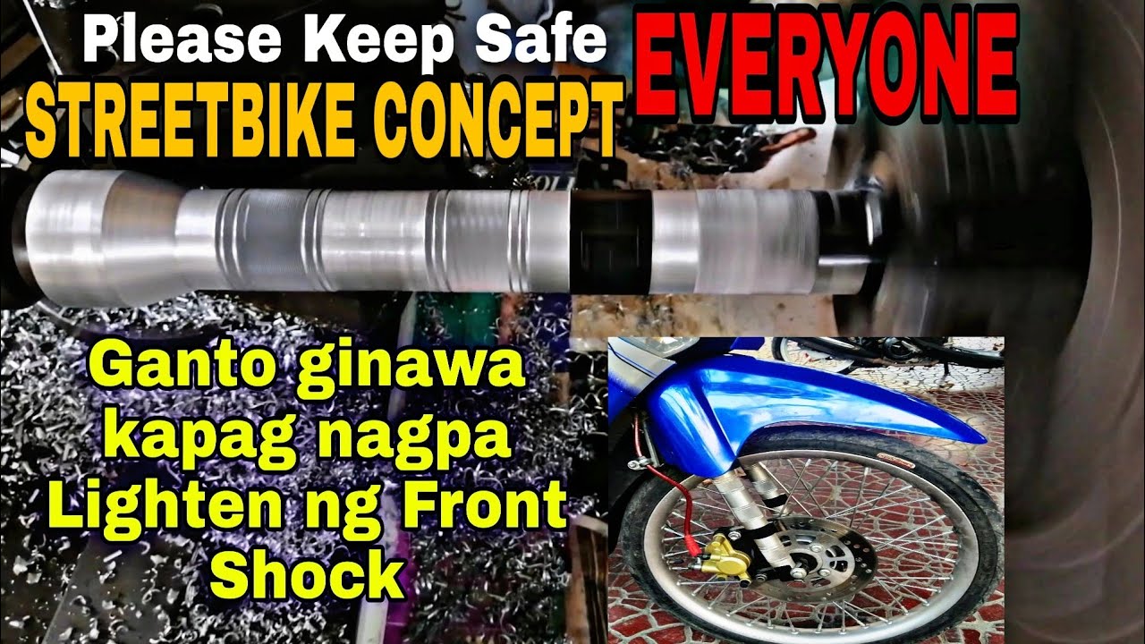 HOW TO Lighten Front Shock | STREET BIKE CONCEPT - YouTube