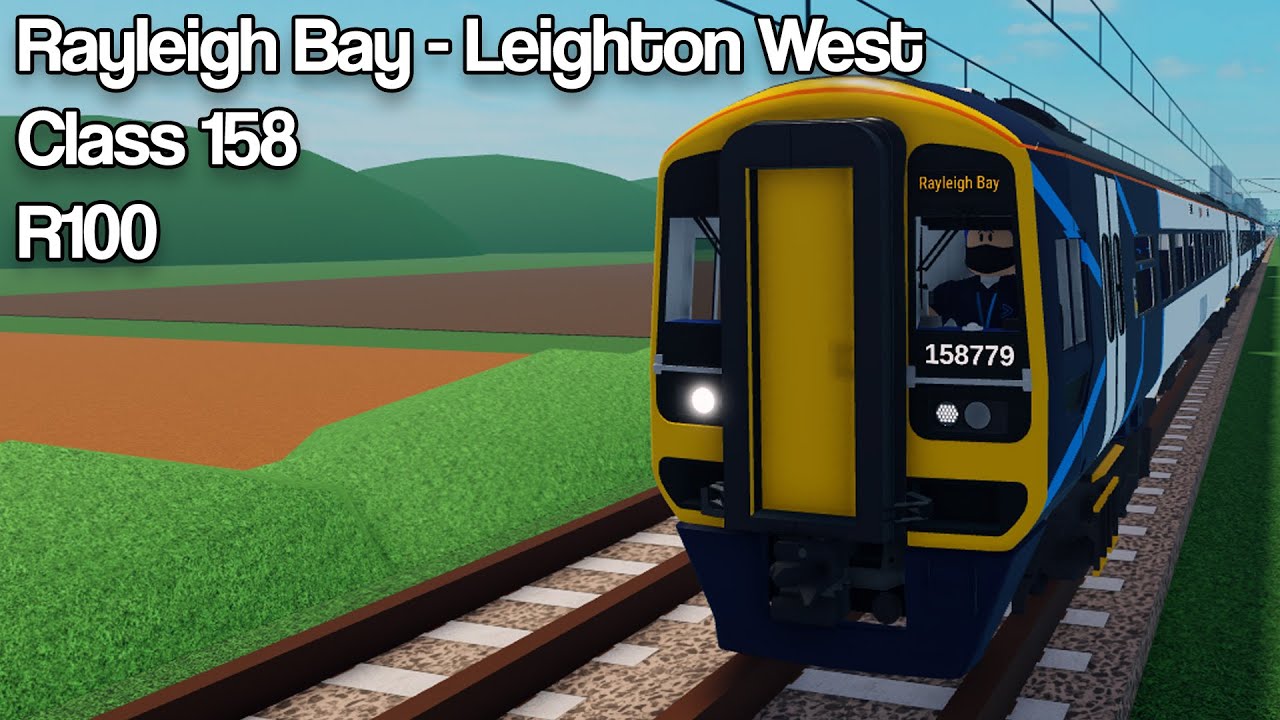 Roblox SCR V2.0: Rayleigh Bay - Leighton West (R100 - Class 158) - YouTube