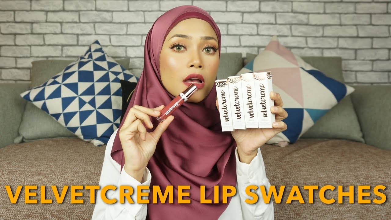 Breena Beauty New Wanderlust Velvetcreme Swatches & Review | Nisa Kay ...