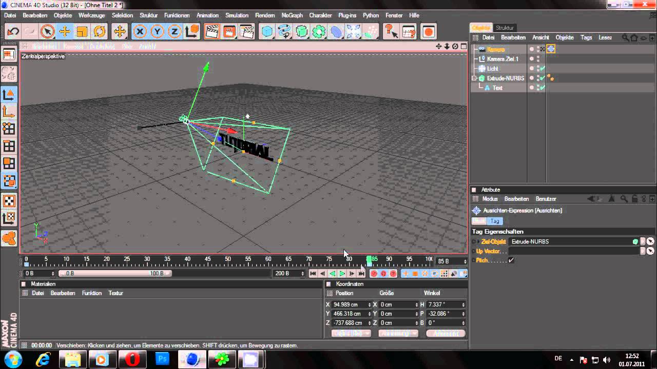 Cinema 4D Intro Tutorial (German 720p) - YouTube
