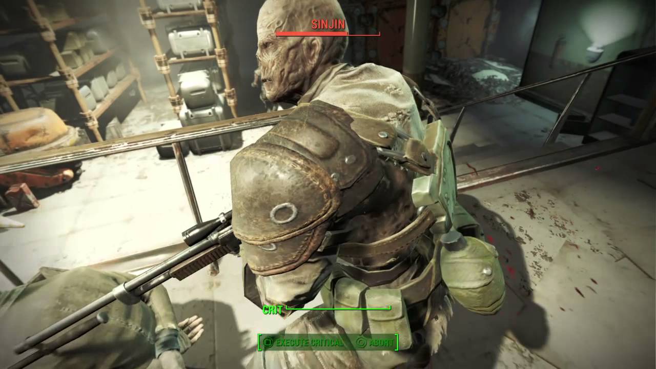 Fallout 4 - Defeating Sinjin - YouTube