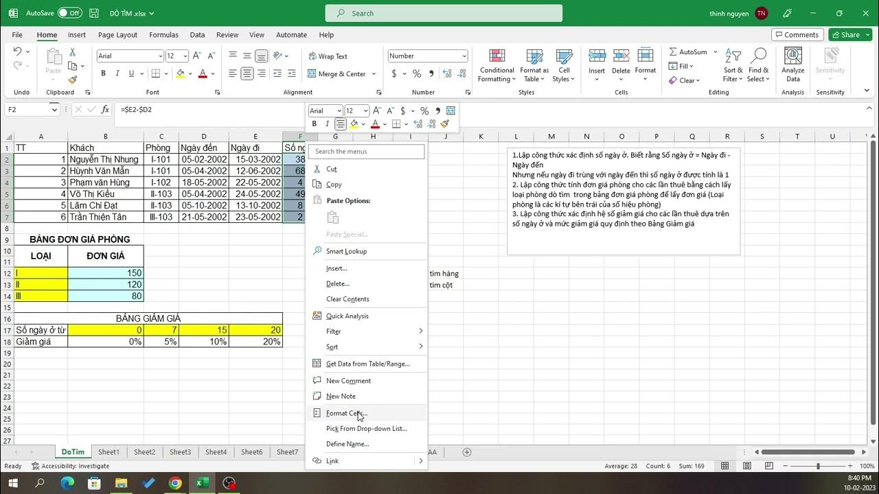 TinA-DHNL-Excel-3 - YouTube