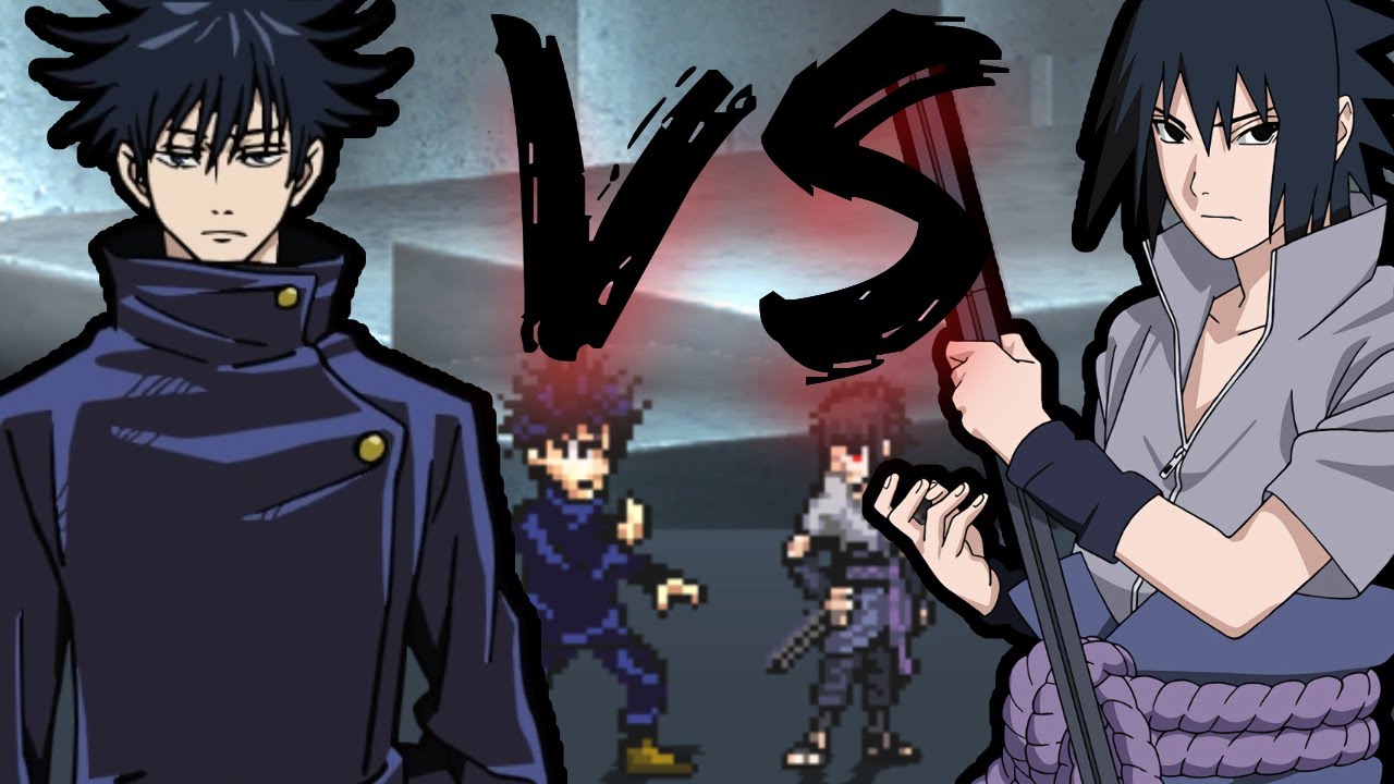 Megumi Vs Sasuke - MUGEN - YouTube