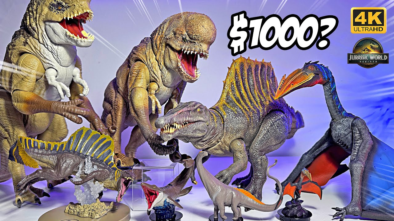 $1000 Distortus Rex? New Custom Jurasic World Rebirth Dinosaurs ...