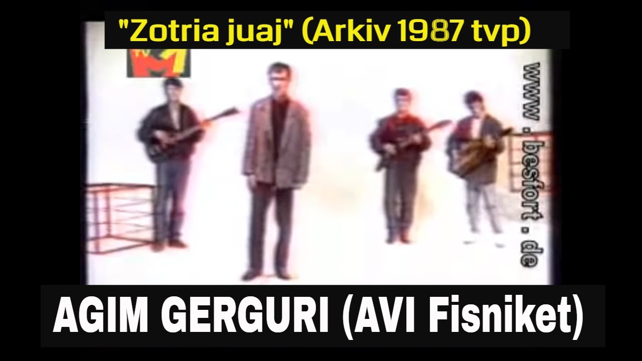 AVI FISNIKET Agim Gerguri - Zotria juaj (Arkiv TVP 1987) - YouTube