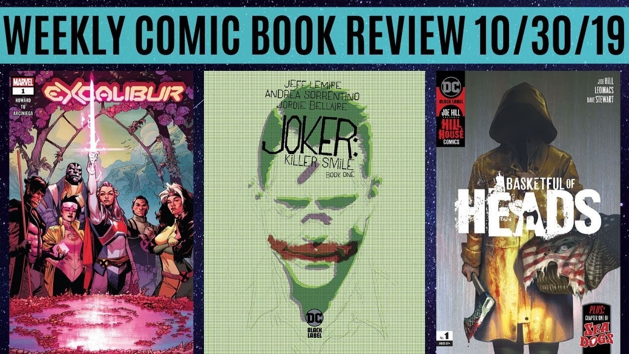 Weekly Comic Book Review 10/30/19 - YouTube