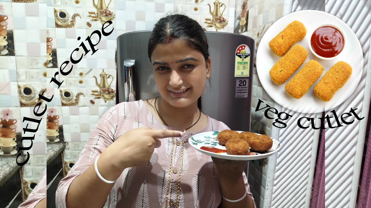 Veg Cutlet Recipe || Nidhi Nautiyal UK10 - YouTube