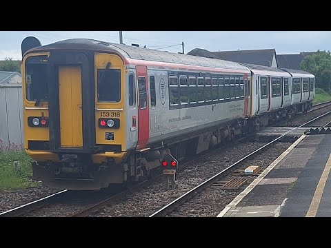 epic tones and trains @ Llanelli inc 66083,66092,66063,66175, 800026 ...