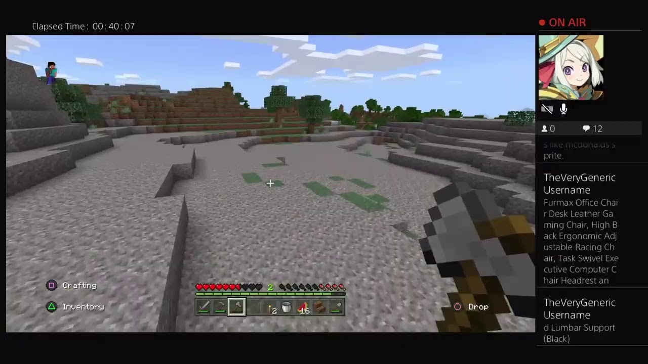 Minecraft Livestream: Lets try the nether! - YouTube