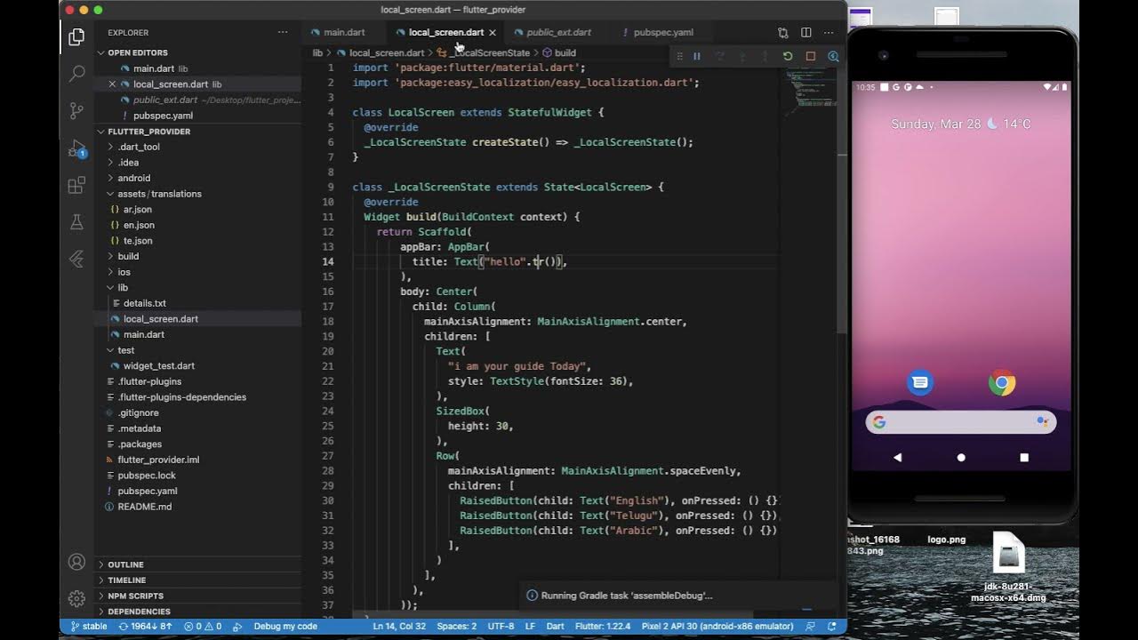 Flutter Localisation the Easy Way - Internationalisation | Support ...
