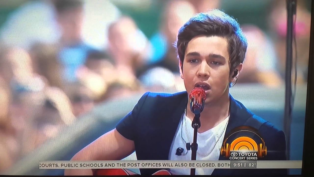 NEW SONG Shadow -Austin Mahone on Today show - YouTube
