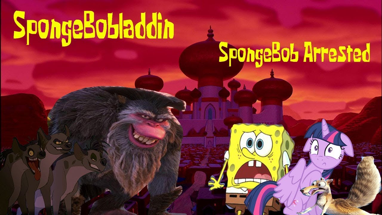 SpongeBobladdin Part 7 - SpongeBob Arrested - YouTube