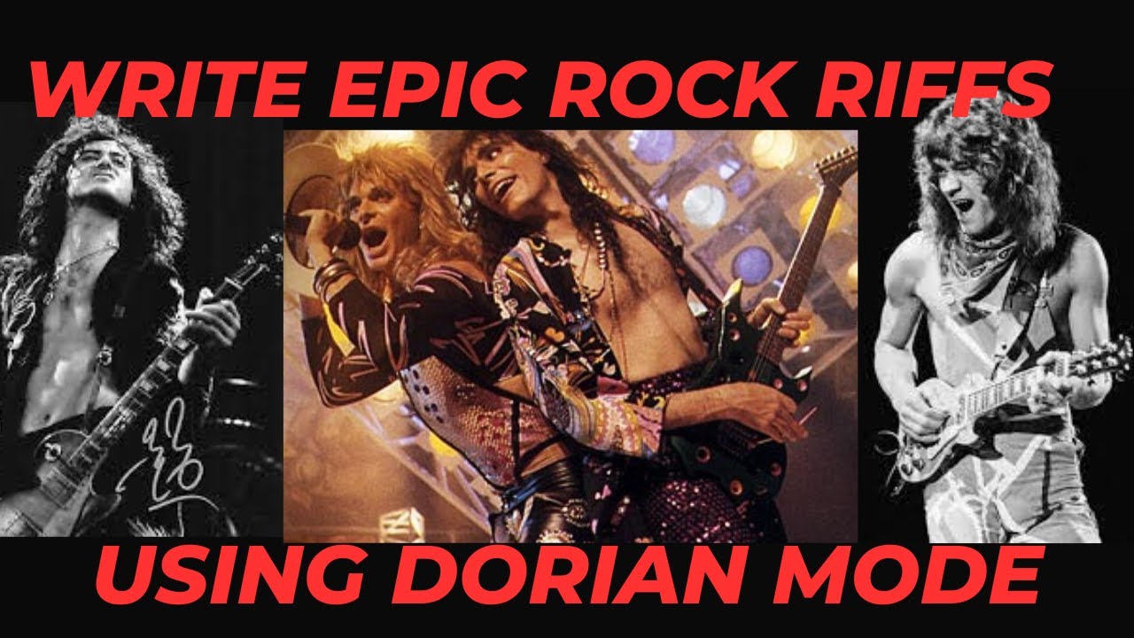 Write Epic Rock Guitar Riffs Like Steve Vai and Van Halen Using Dorian ...