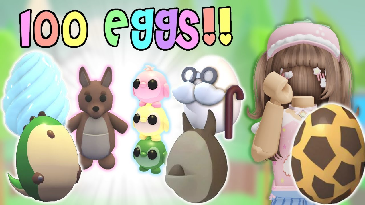 Hatching 100 Eggs! | Crystal Eggs, Retired Eggs, Rare Eggs | Roblox ...