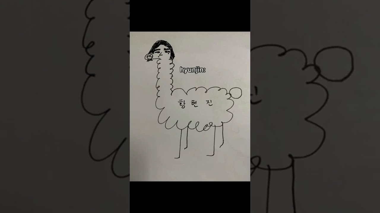 Lee know drawing the members #straykids #leeknow #leeminho #kpop # ...