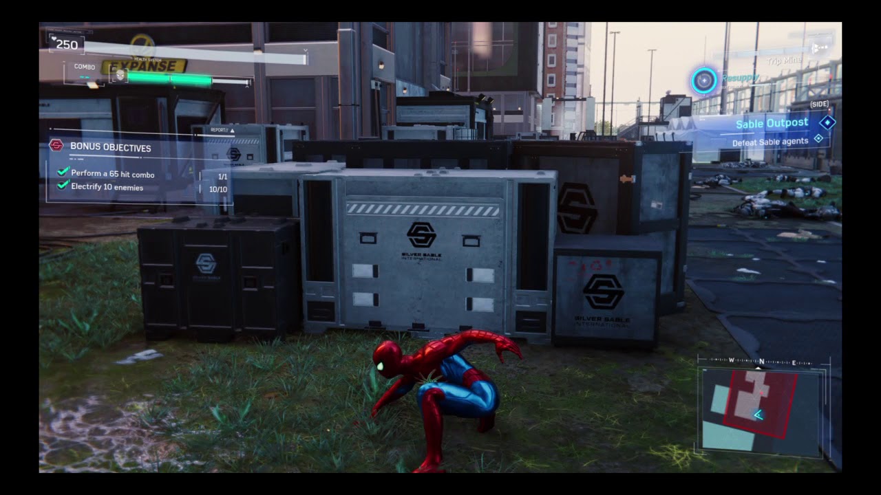 Perfect run Marvel's Spider-Man Midtown Sable base Ultimate difficulty ...