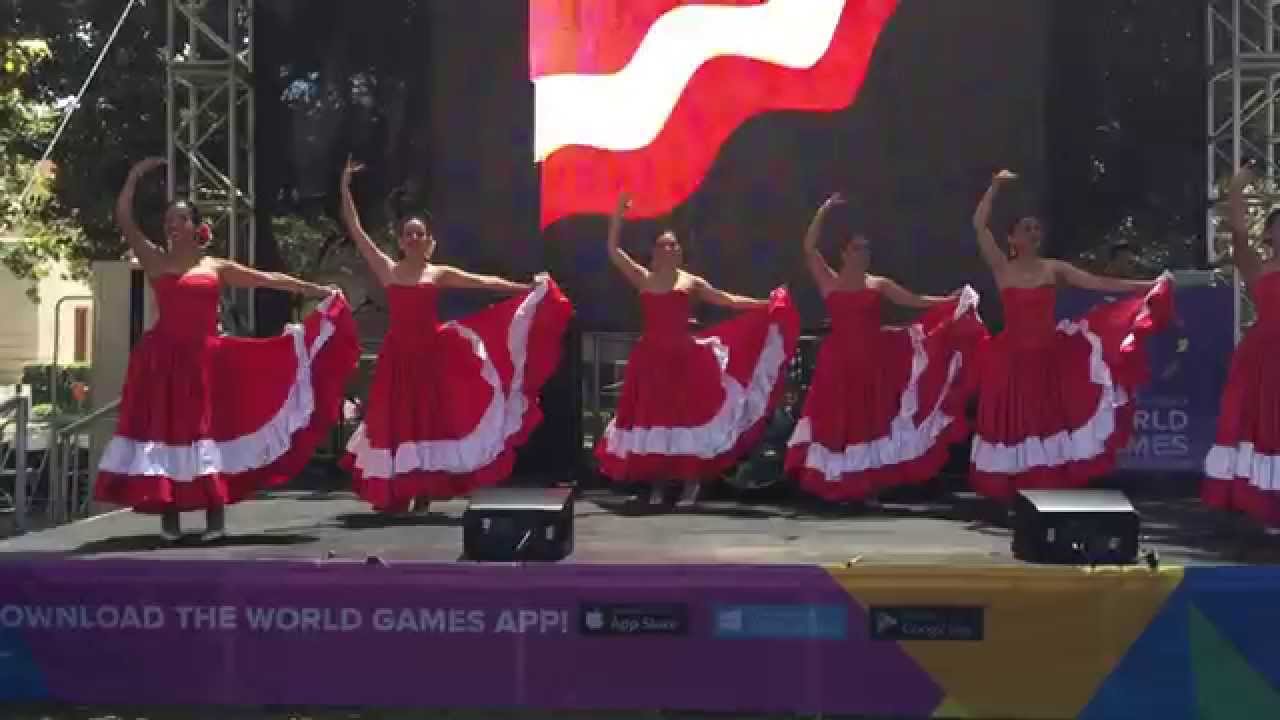 (Dances of Peru) "Vals Criollo" Special Olympics World Games 2015 - YouTube