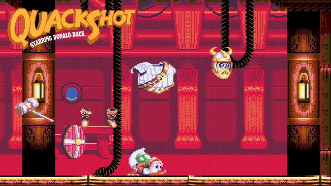 QUACKSHOT - THE VIKING GHOST Boss Fight - Mega Drive/Genesis - YouTube
