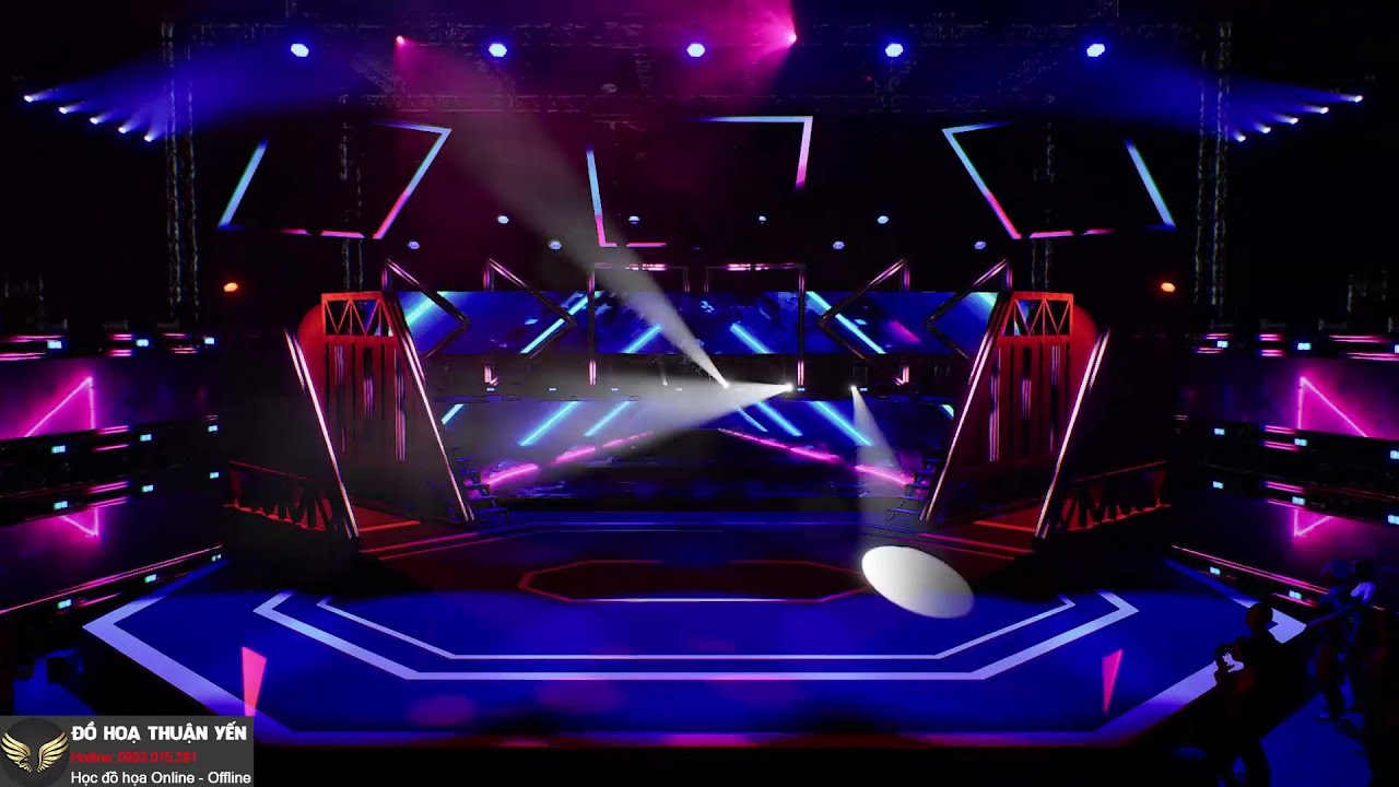 Timecode đèn DMX với Keyframe và Sequence - Khóa học lighting Show Event Dmx - Đồ họa Thuận Yến ...