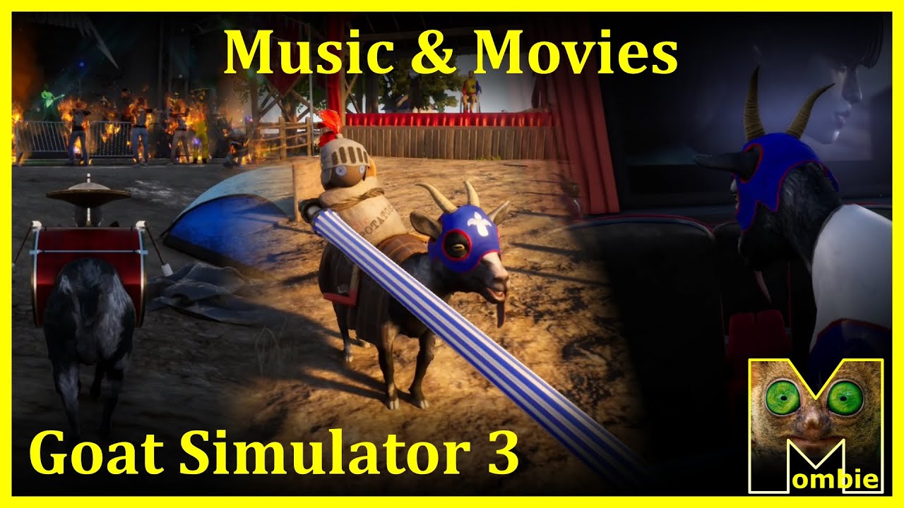 Goat Simulator 3 - Music & Movies - Part 11 - YouTube