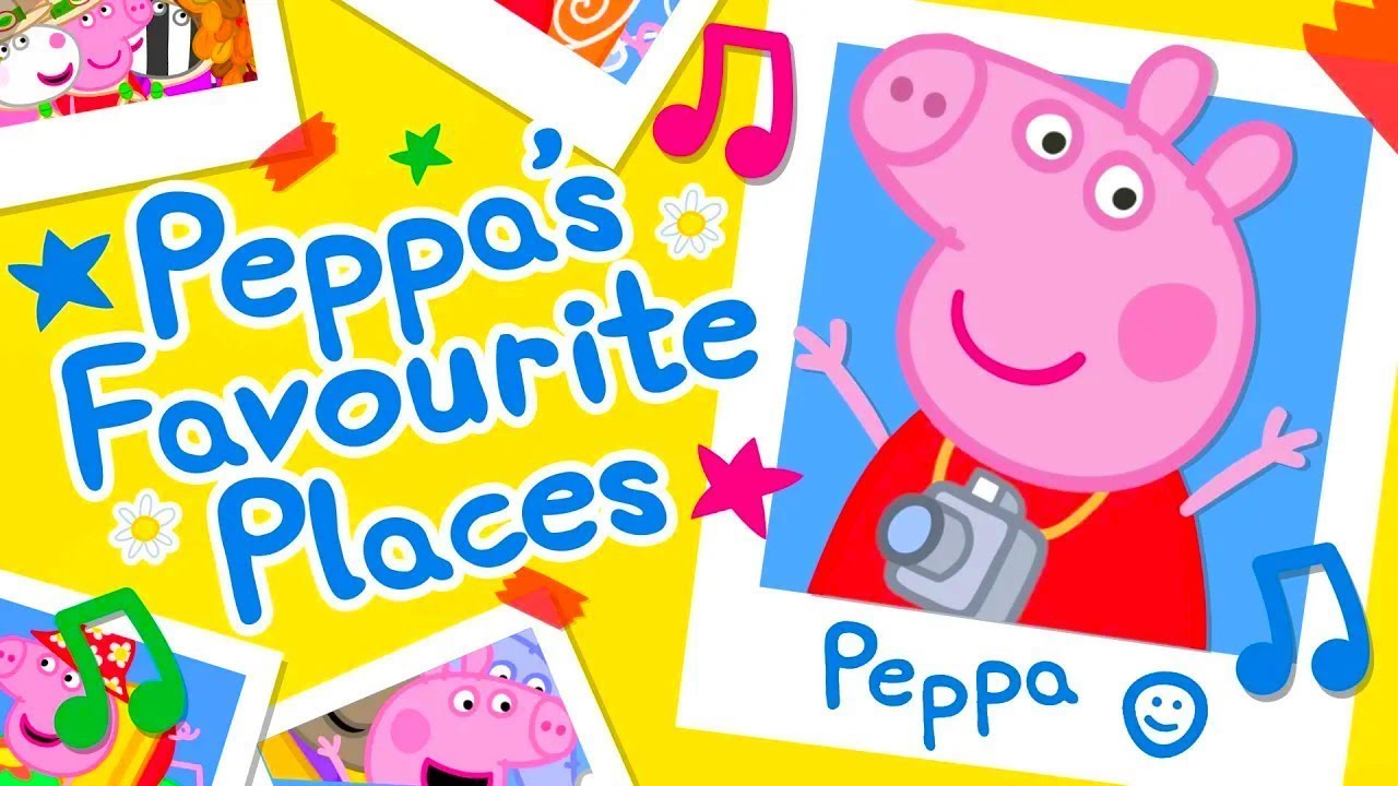 Peppa Pig - Peppa's Favourite Places (Official Music Video) - YouTube