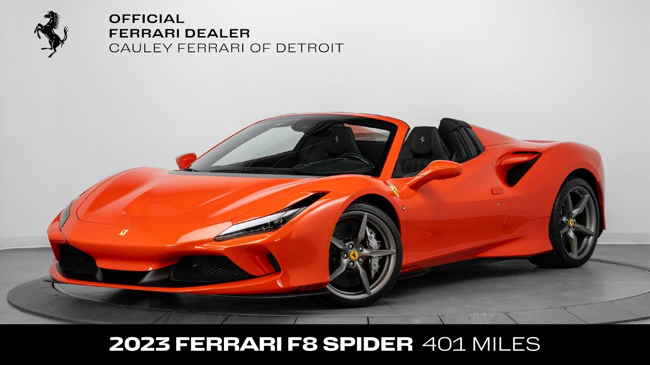 2023 Ferrari F8 Spider - YouTube