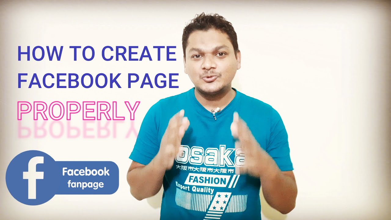 How to create Facebook page 2021 - YouTube