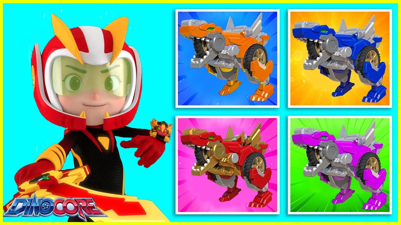 Dinocore Cartoon | Multicolored Dinosaurs | The Good Dinosaur | Kids ...