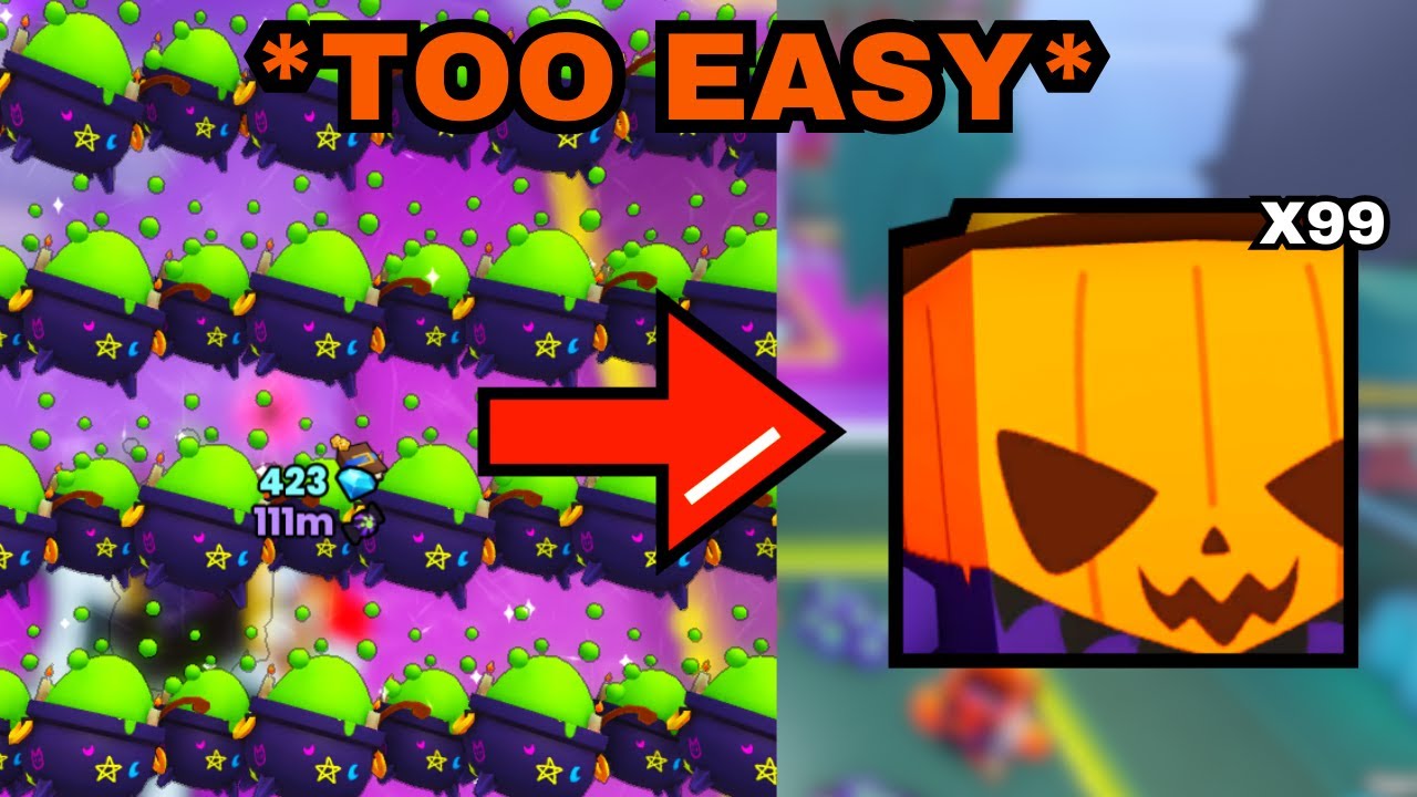 🎃*BROKEN* How To Get the Huge Pumpkin Scarecrow! | Pet Sim 99 - YouTube