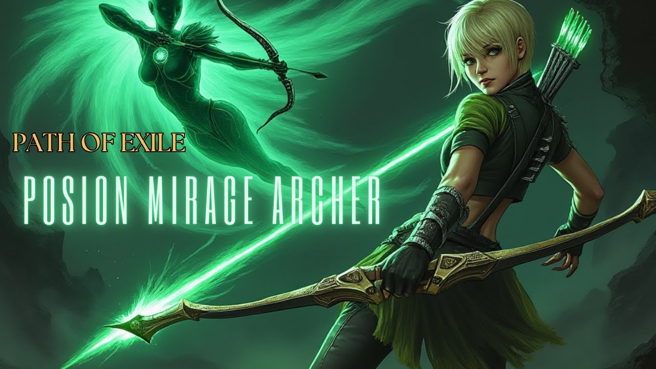 Path of Exile: Lvl 36 Mirage Poison Archer Gameplay – No Commentary ...