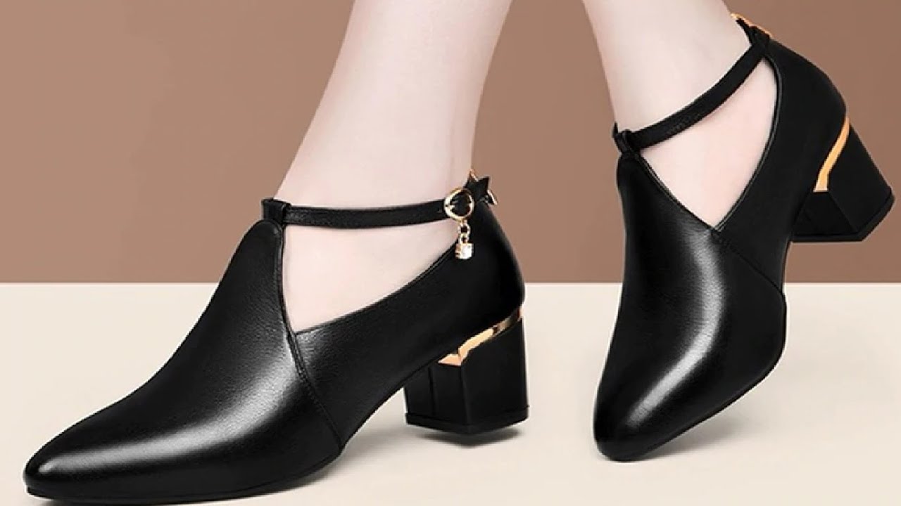 ALL TYPES OF ATTRACTIVE LOW HEEL DESIGNS FOR WOMEN - YouTube