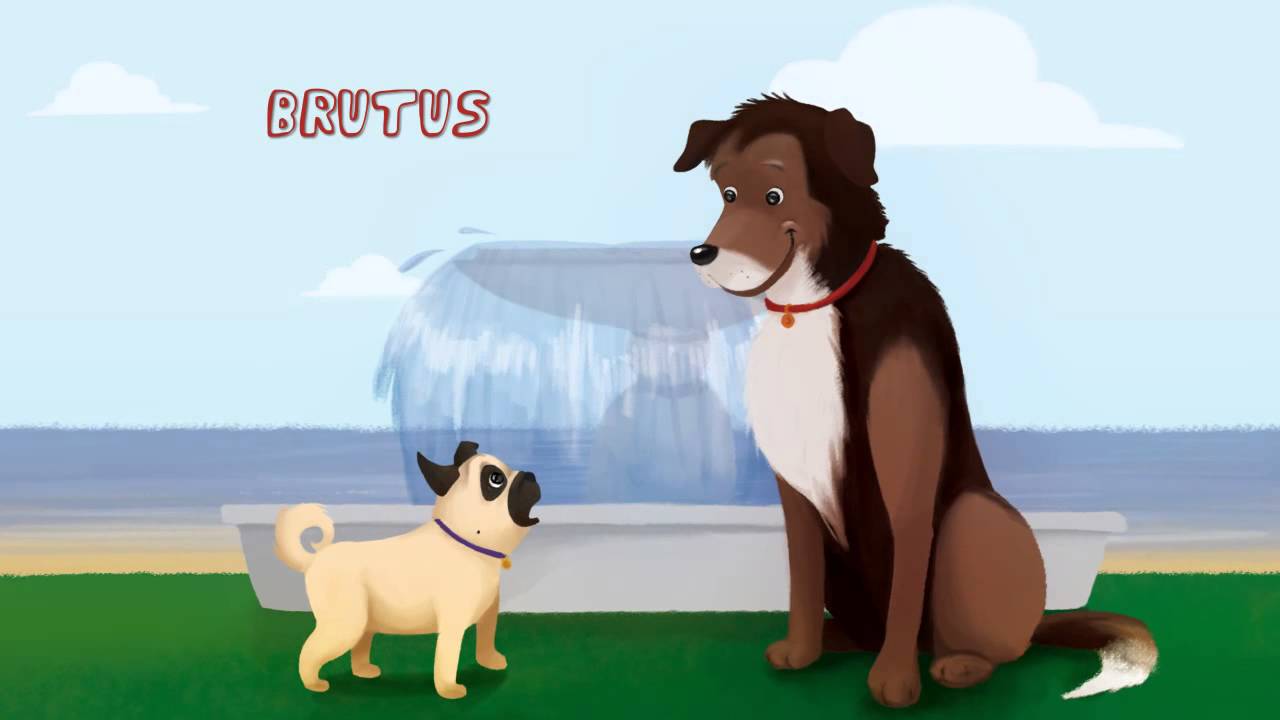 Pug Story Children's Line Video - YouTube