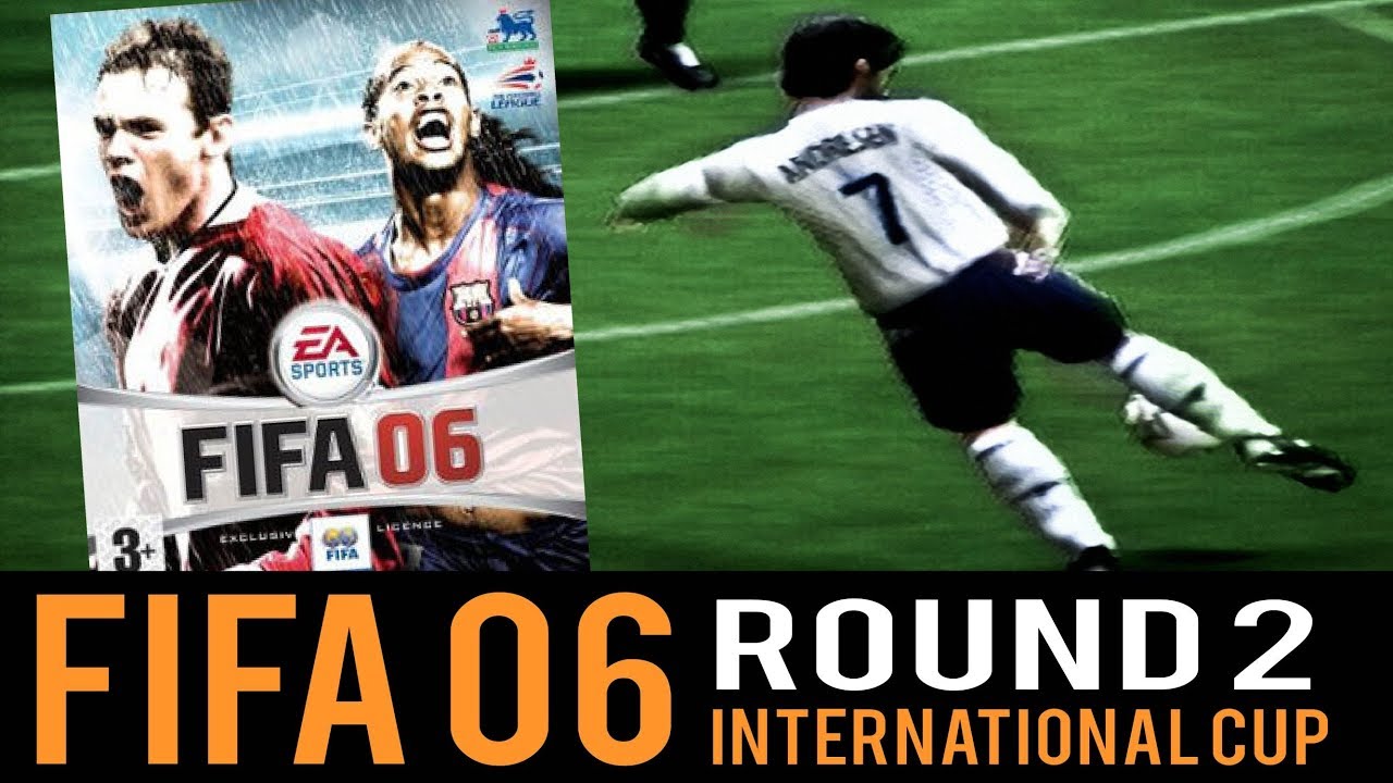 Fifa 06 Playstation 2 HD Gameplay (International 2 Round) - YouTube