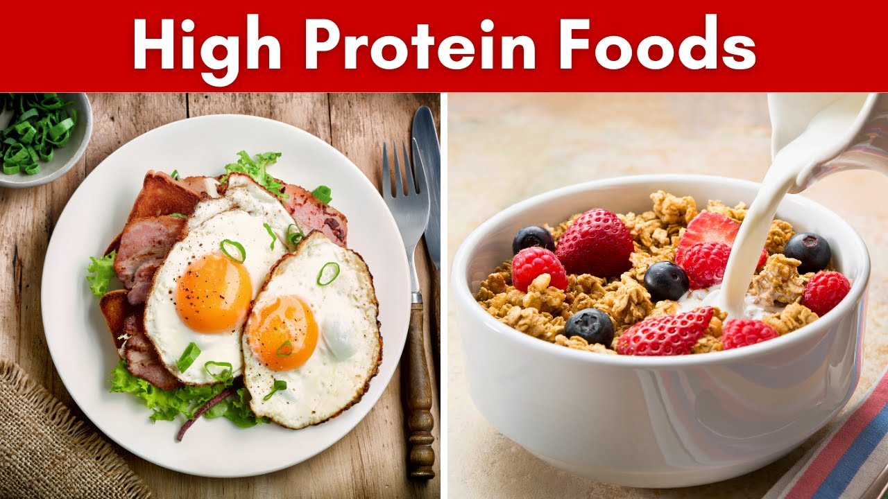 Eat THESE 7 Delicious Foods High In PROTEIN Every Day - YouTube