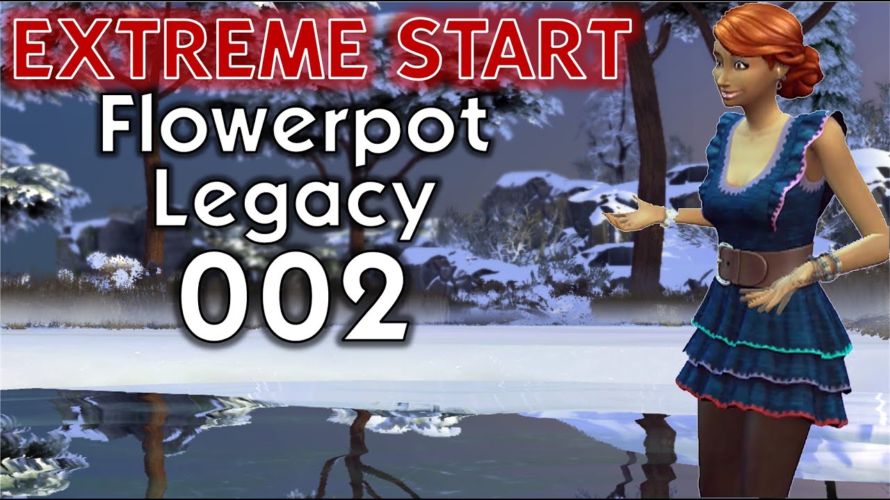 Happy Birthday Begonia! Sims 4 Flowerpot Legacy - Episode 2! - YouTube