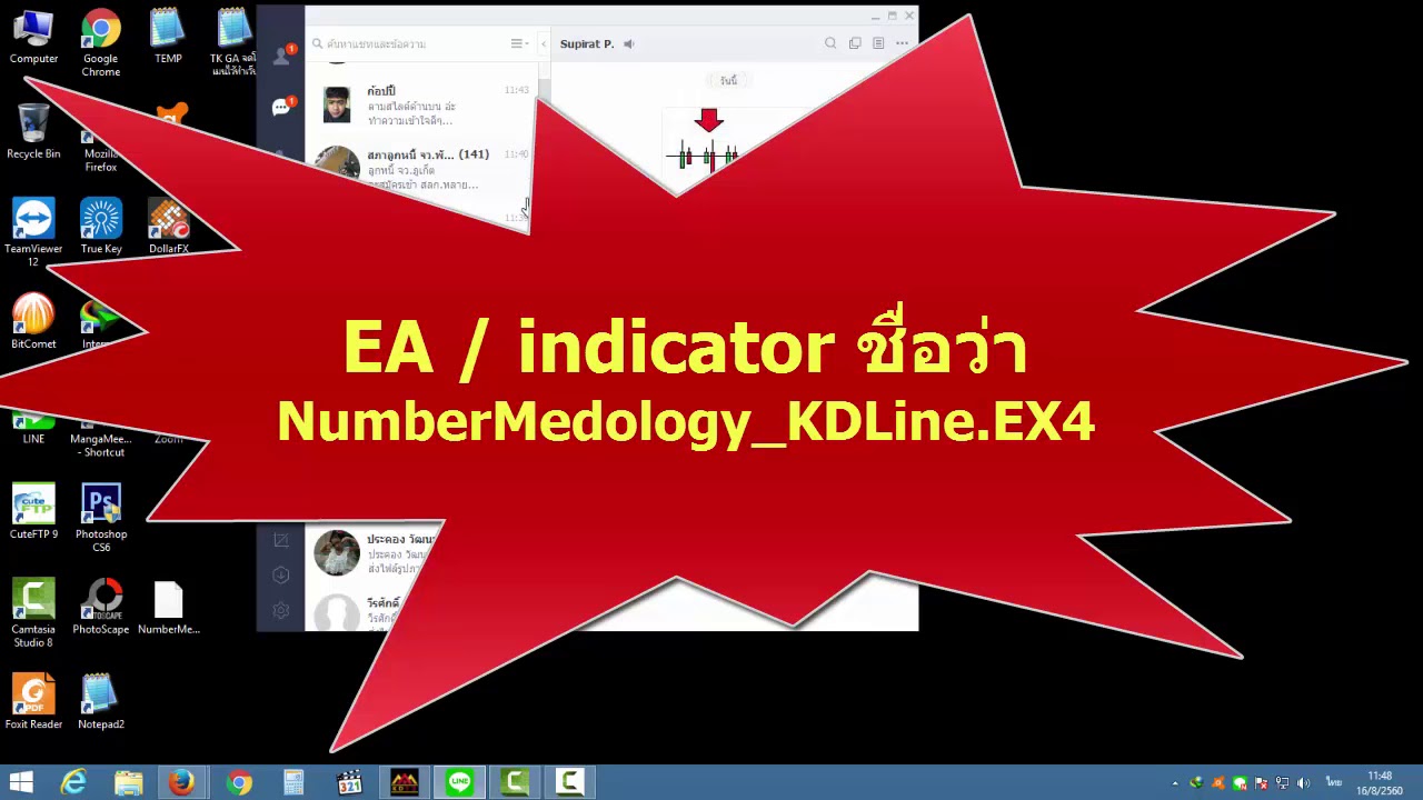 KDFX หาดใหญ่ MT4 (Metatrader) การติดตั้งและเรียกใช้งาน ตัวช่วยตีเส้น KD ...